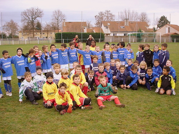 Nos jeunes U9 à Matel -Olympique Le Coteau