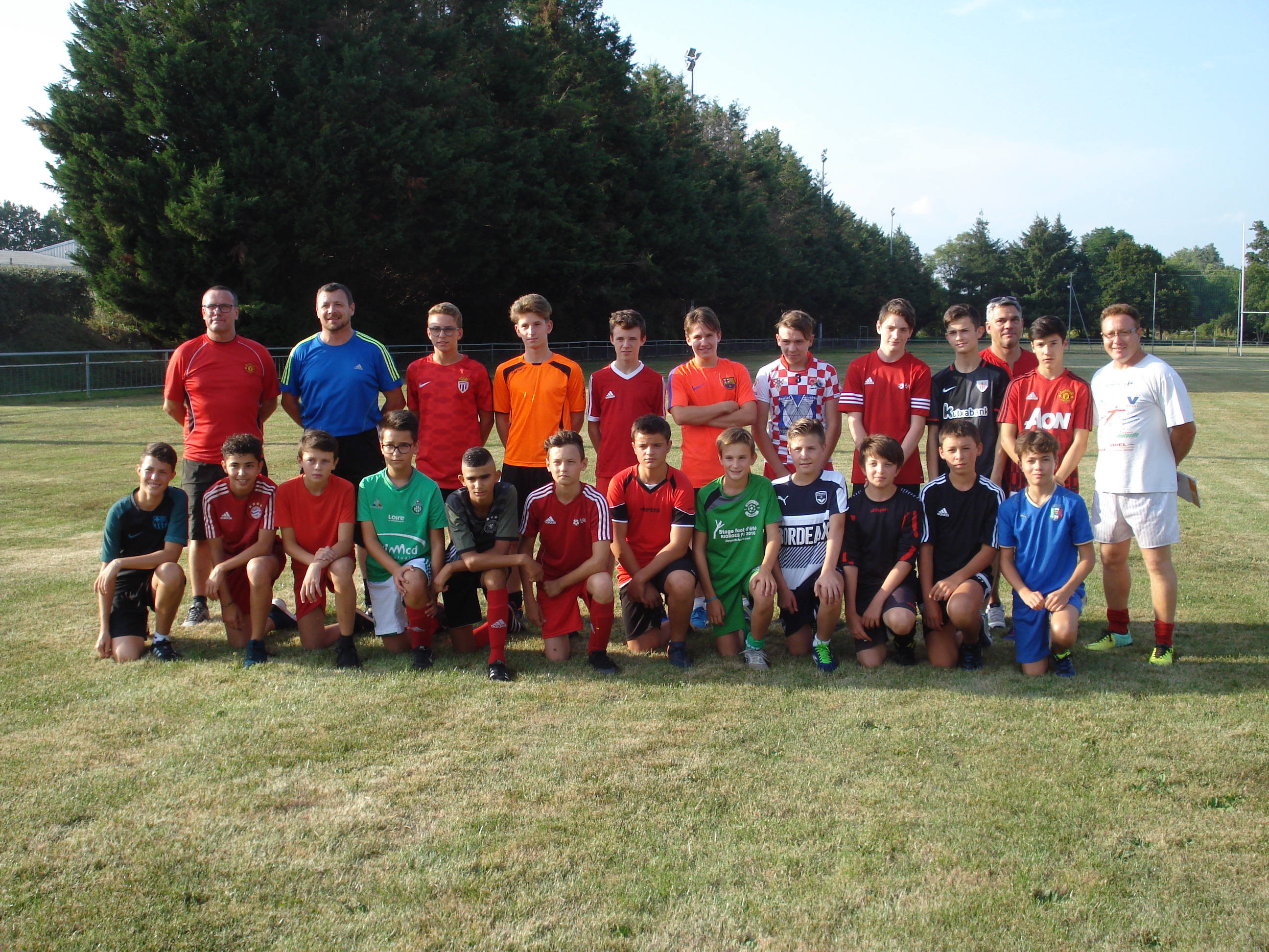 Reprise des U15 -Olympique Le Coteau