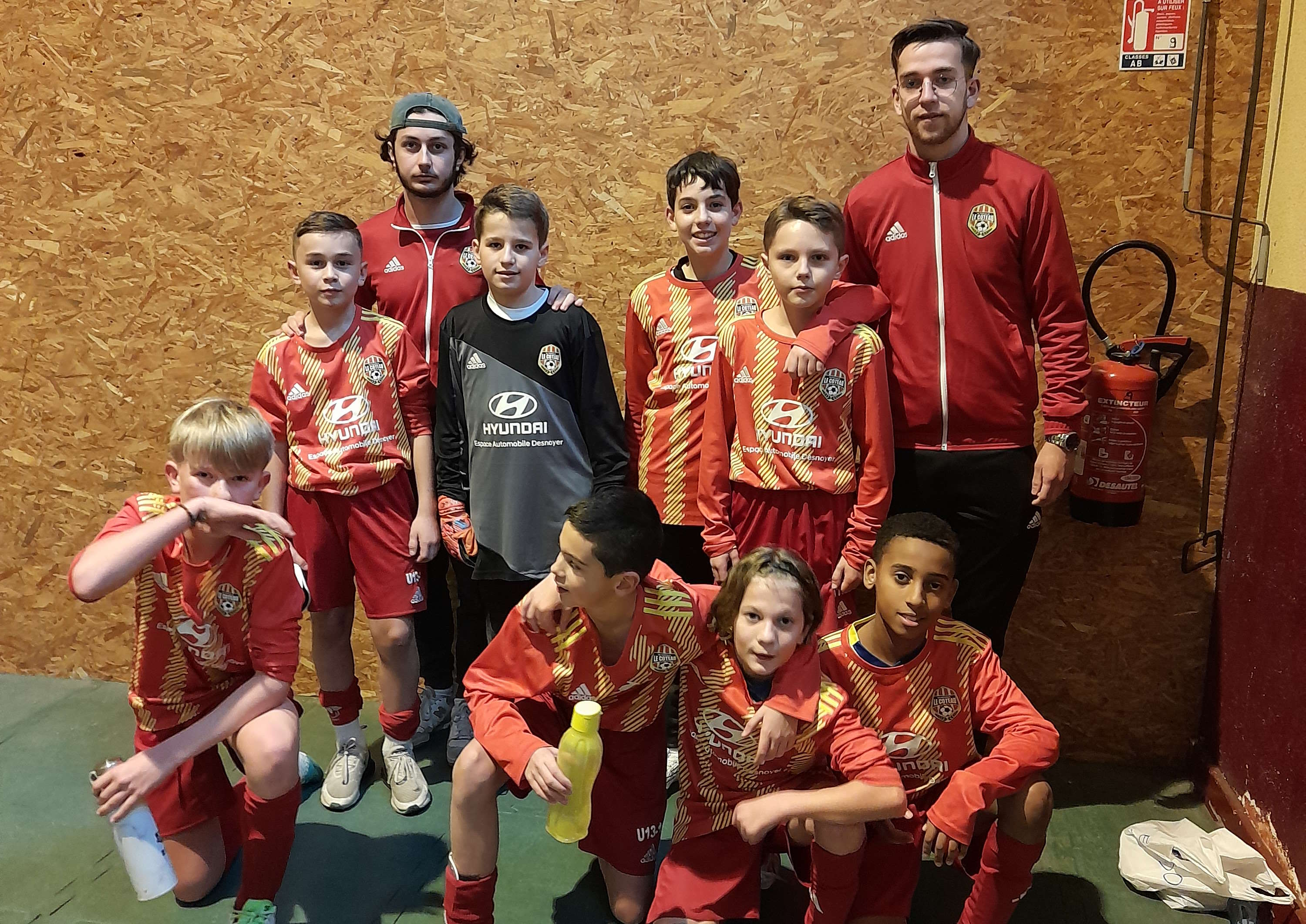 Fin de saison 2023 pour les U13 -Olympique Le Coteau