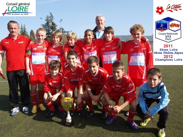 LE COTEAU ET LNFC VAINQUEURS U13 -Olympique Le Coteau